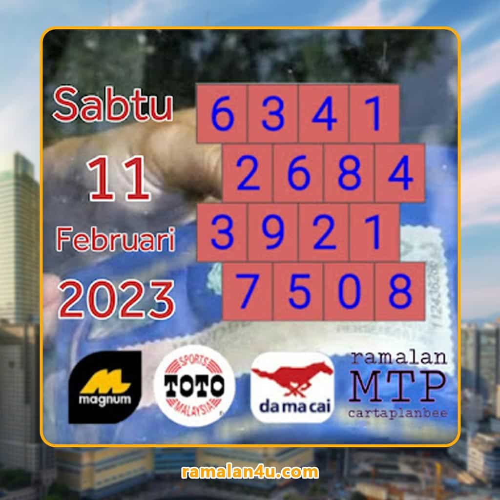 Carta Planbee Ramalan 4D 02.11.2023 Terbaru | Dato Chai